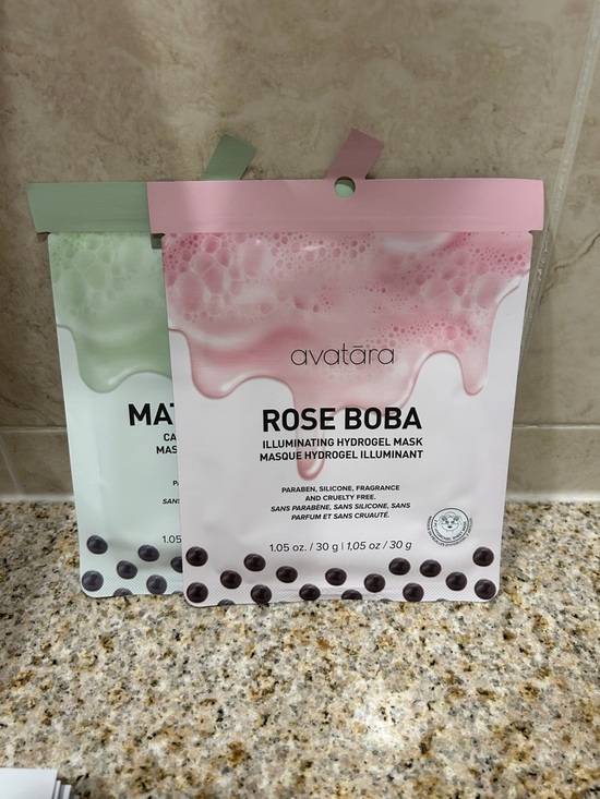 avatara | Skincare | Nwt Set Of 2 Avatra Rose Boba And Matcha Boba ...